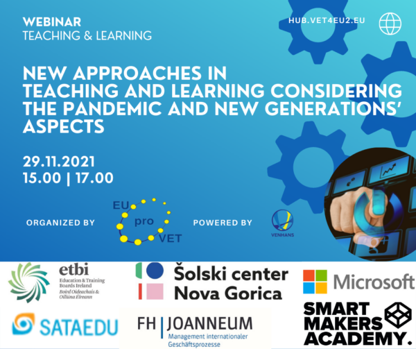 New approaches in teaching and learning considering the pandemic and ...